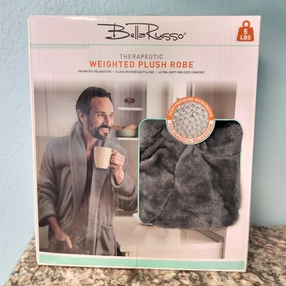 Bella Russo | Other | Bella Russo Therapeutic Weighted Plush Robe ...